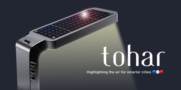 Tohar : Lampadaire autonome Purificateur d'air- Takagreen